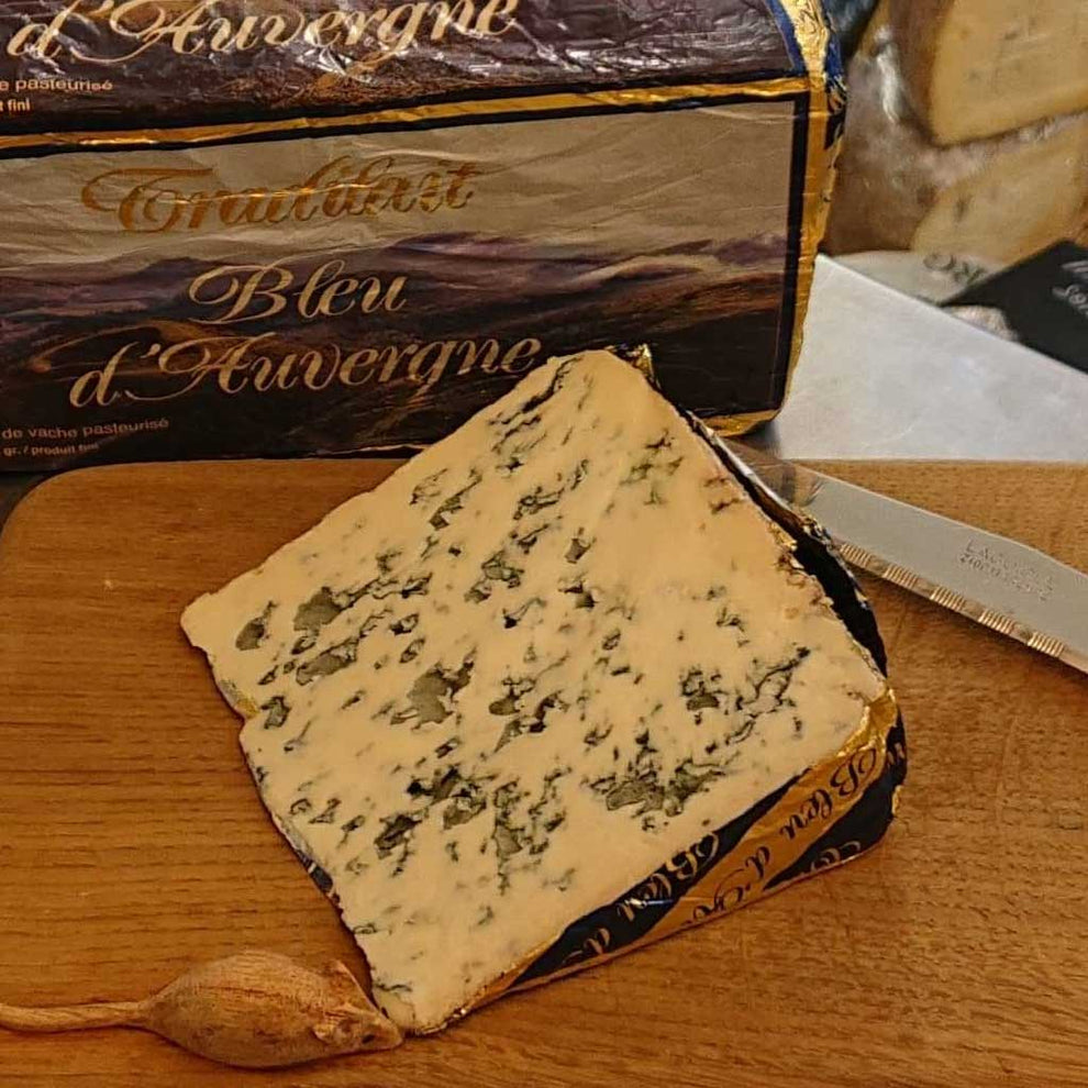 Bleu D'Auvergne, full flavoured, soft French Blue, order now! – The ...