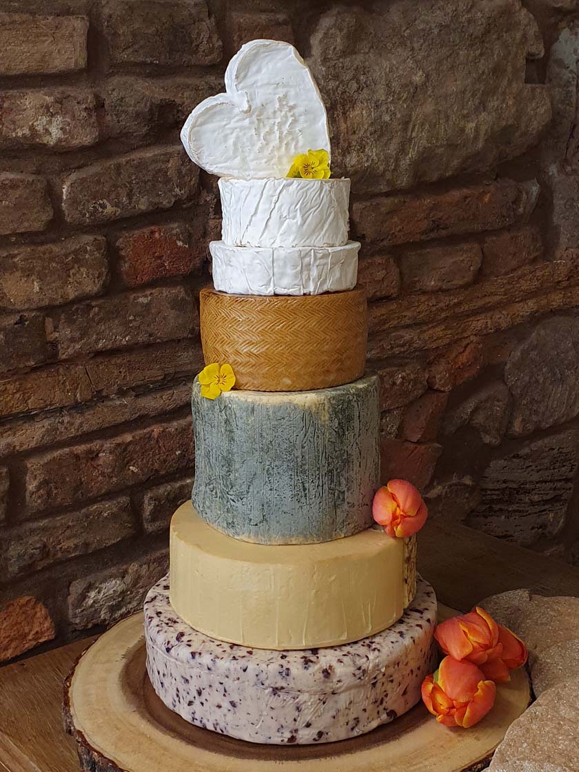 Robyn cheese Wedding cake, 7.35kg cheese stack – The Mousetrap Cheese Shop