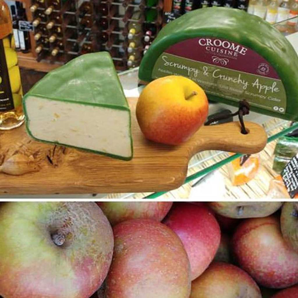 Scrumpy Cider and Apple, lovely tasty cheddar with fruit in – The ...